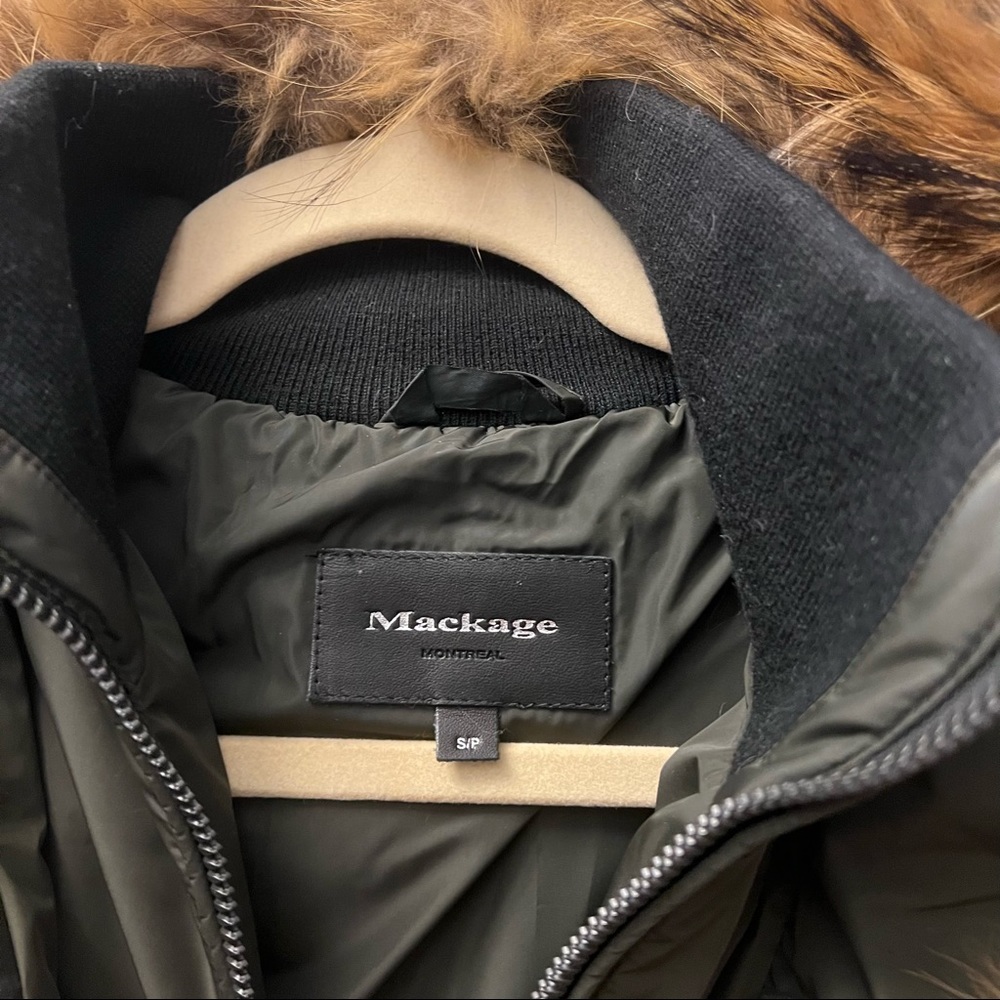 Mackage Kay Down Jacket Olive Green - Gem